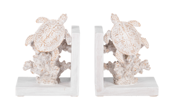 Pair of Sea Turtle Bookends – Coral Cottage Boutiques